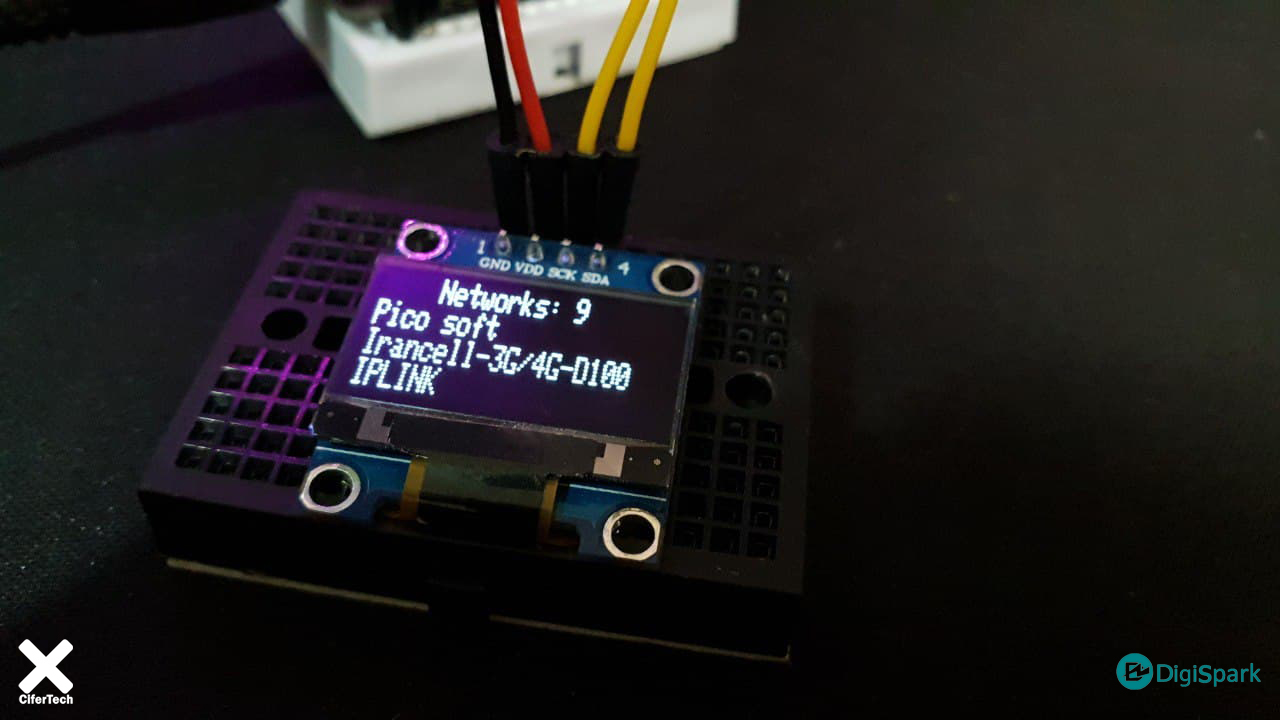 How To Make WiFi Scanner with ESP8266 - CiferTech