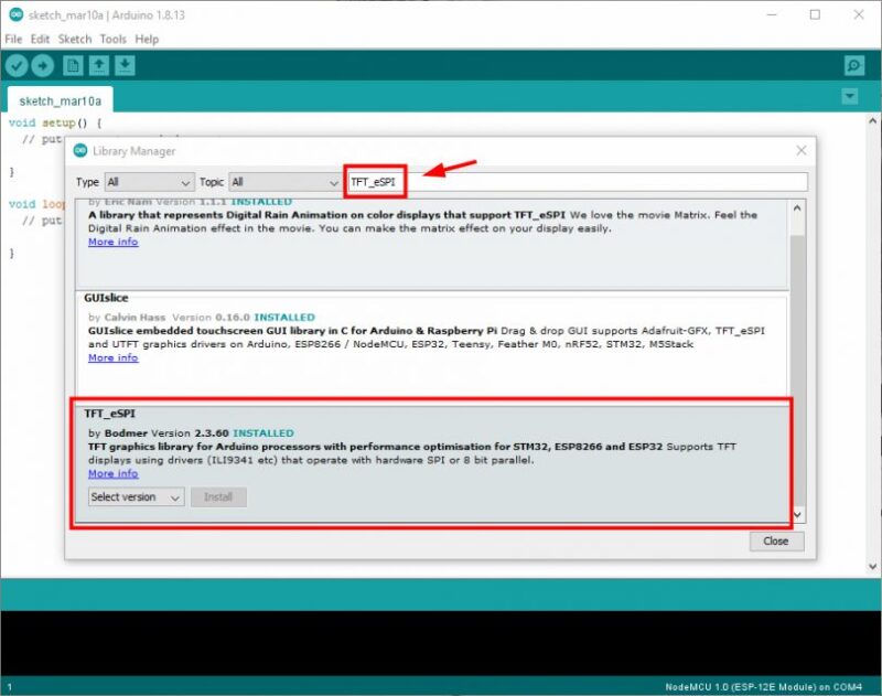 Display images on the TFT LCD ST7789 - CiferTech