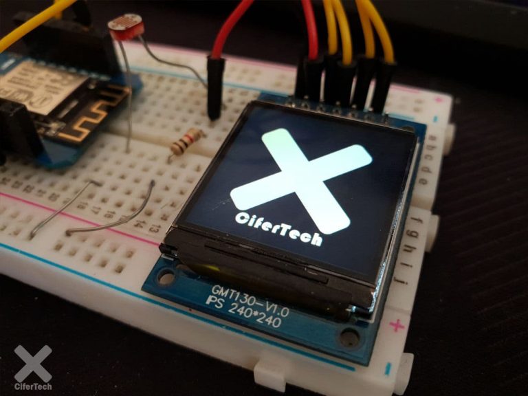 Display images on the TFT LCD ST7789 - CiferTech