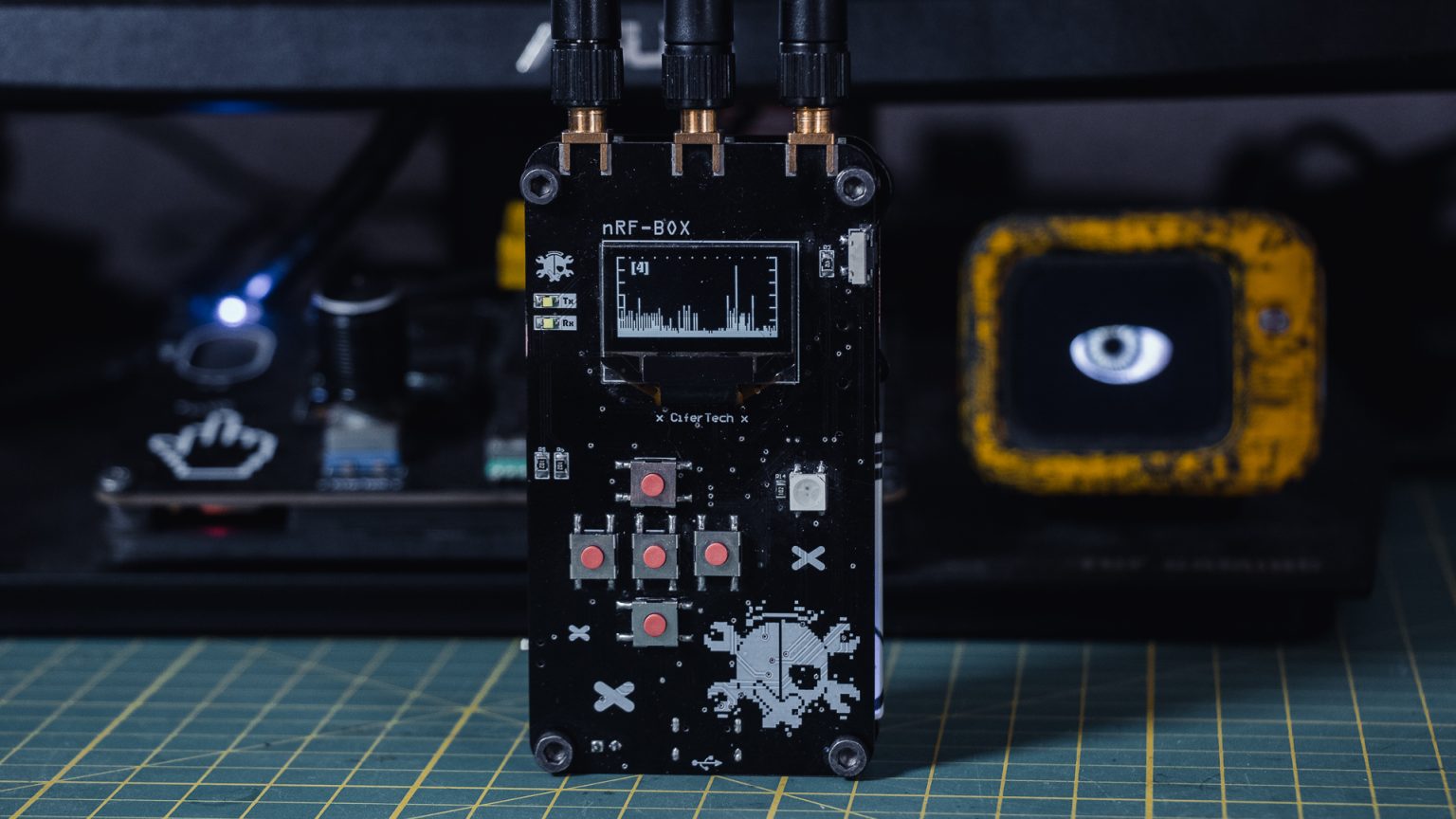 Nrfbox V272 Esp32 Powered Tool To Scan Jam And Spoof Ble Wi Fi And 2